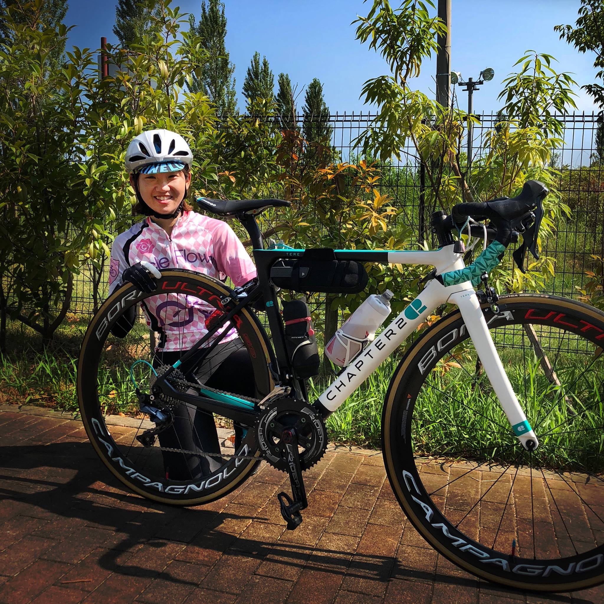 CHAPTER 2「チャプター2」/ TERE 「テレ」 ホワイト＆アクア – ブログ☆「CycleFlower/サイクルフラワー」の自転車ブログ