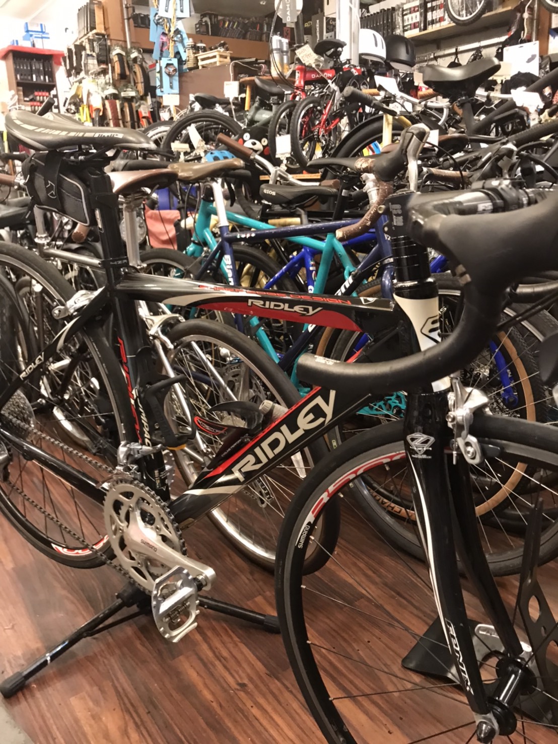 RIDLEY COMPACTのメンテナンスのご依頼 – ブログ☆「CycleFlower/サイクルフラワー」の自転車ブログ