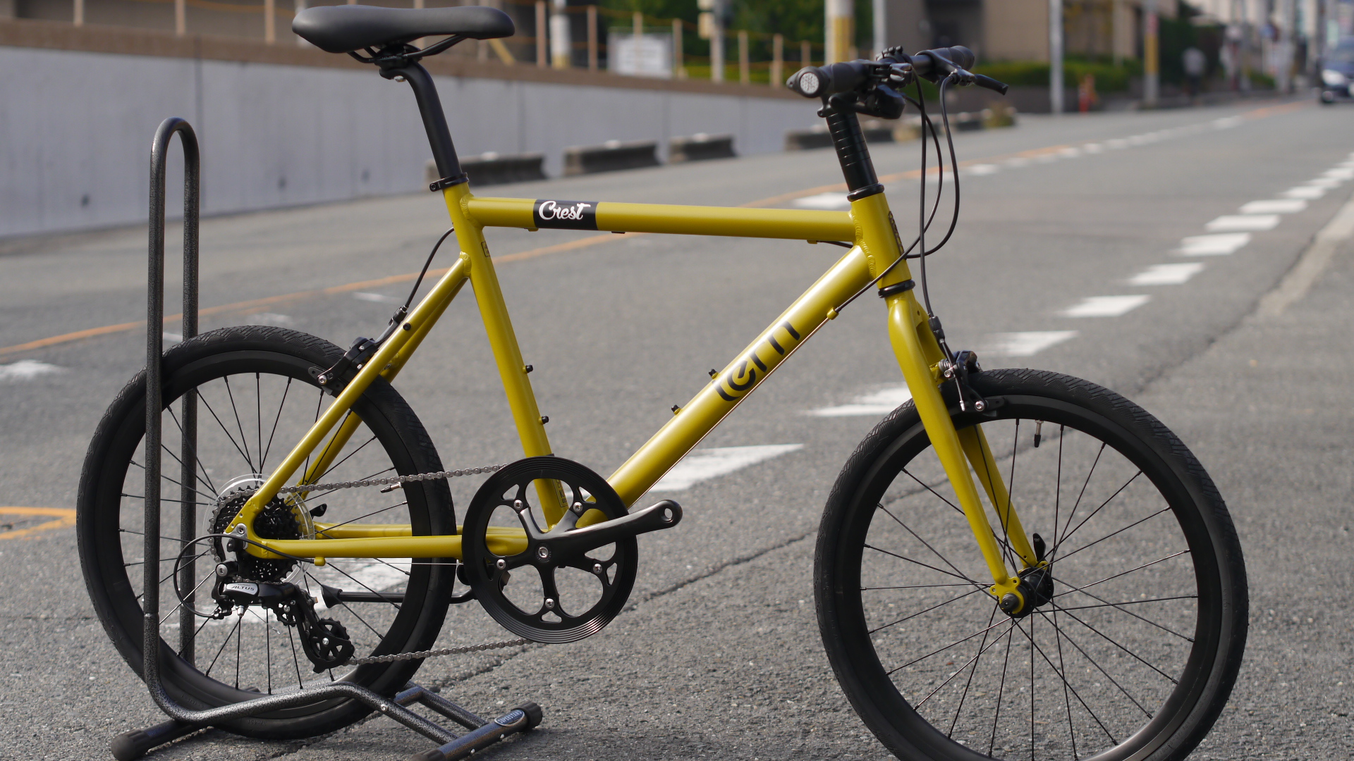 納車☆ TERN /ターン・[CREST/クレスト]ミニベロ・バスケット取付 – ブログ☆「CycleFlower/サイクルフラワー」の自転車ブログ
