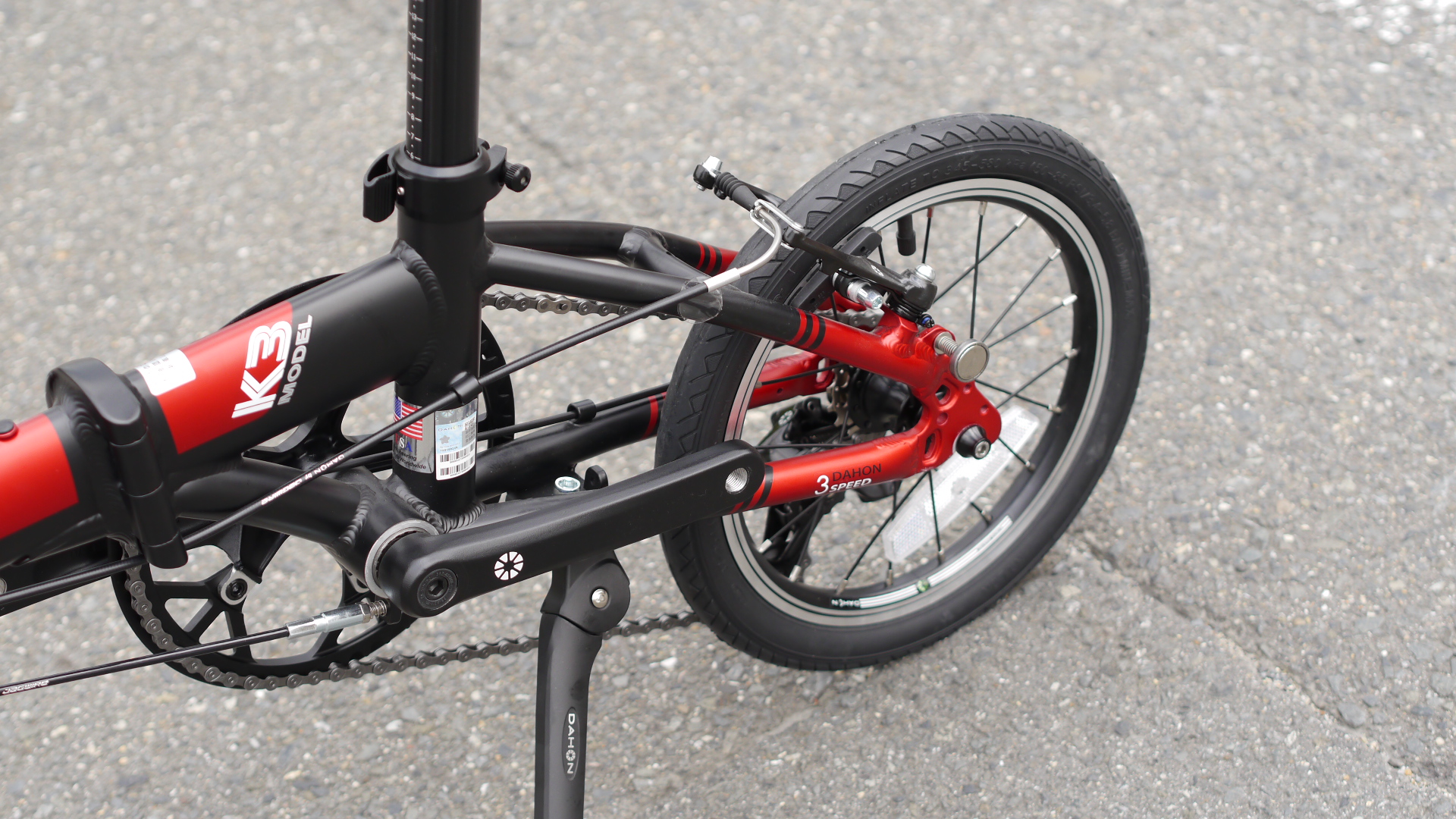 ☆DAHON/「K3」レッド・特別仕様モデル・折り畳み自転車 – ブログ☆「CycleFlower/サイクルフラワー」の自転車ブログ